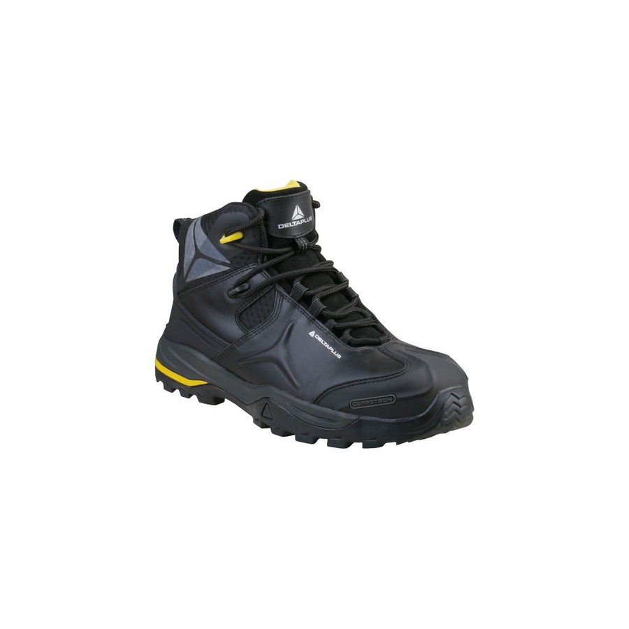 DELTA PLUS TW402 S2 HRO SAFETY SHOES BLACK NO.45 : Liotatis Timber & DIY