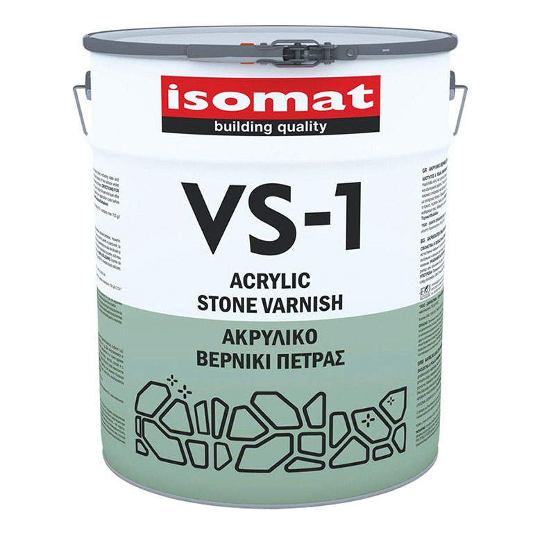 ISOMAT VS-1 ACRYLIC STONE VARNISH 10L : Liotatis Timber & DIY
