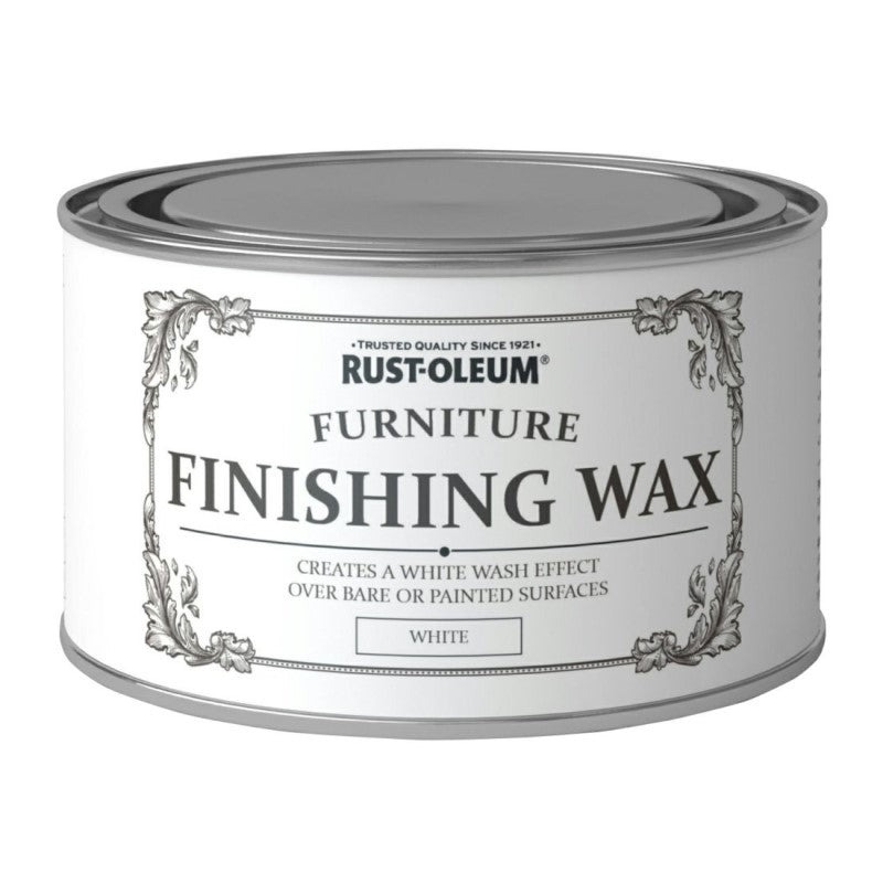 RUSTOLEUM 400ML WHITE FURNITURE FINISHING WAX : Liotatis Timber & DIY