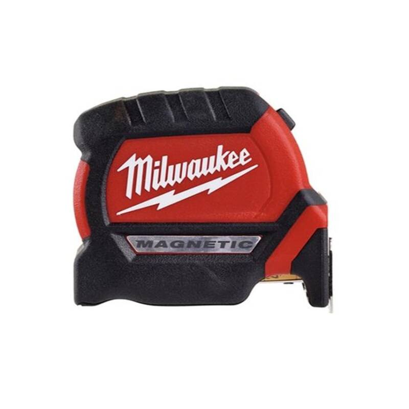 MILWAUKEE 4932464600 8M X 27MM PREMIUM MAGNETIC TAPE MEASURE GEN III ...